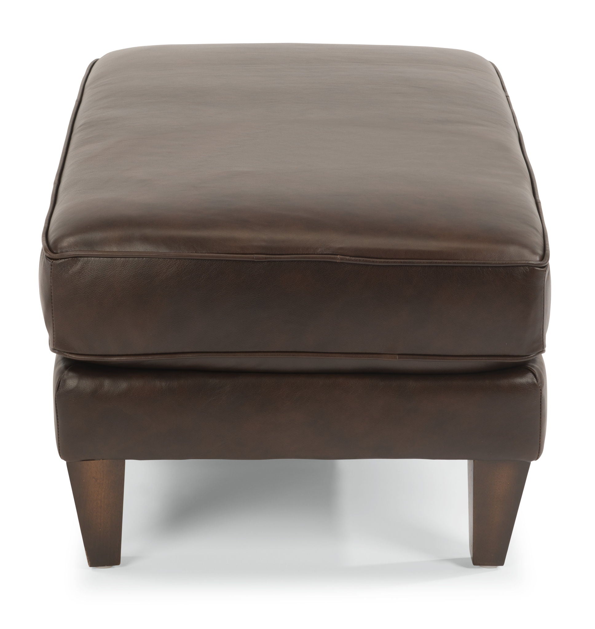Digby - Leather Cocktail Ottoman – Eller & Owens Furniture and Mattress