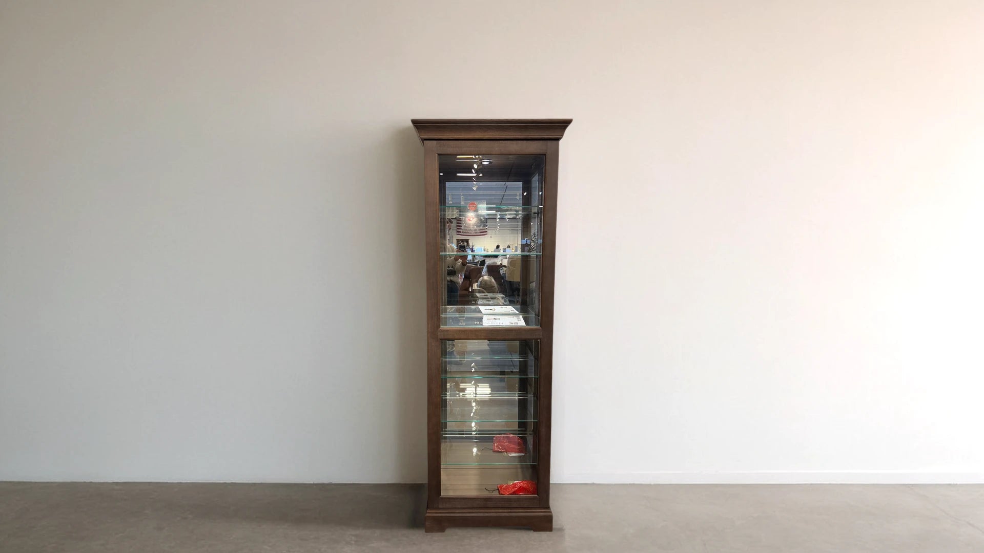 Final Closeout: Glass Sliding Door Display Cabinet – Eller & Owens ...