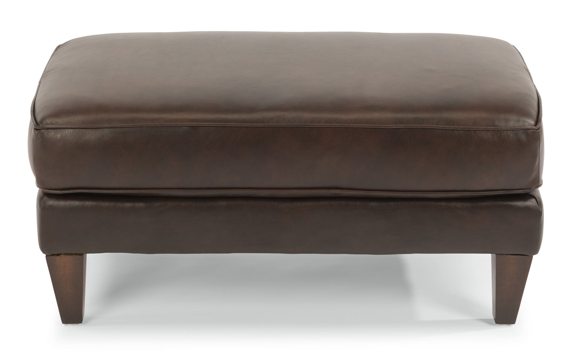 Digby - Leather Cocktail Ottoman – Eller & Owens Furniture and Mattress