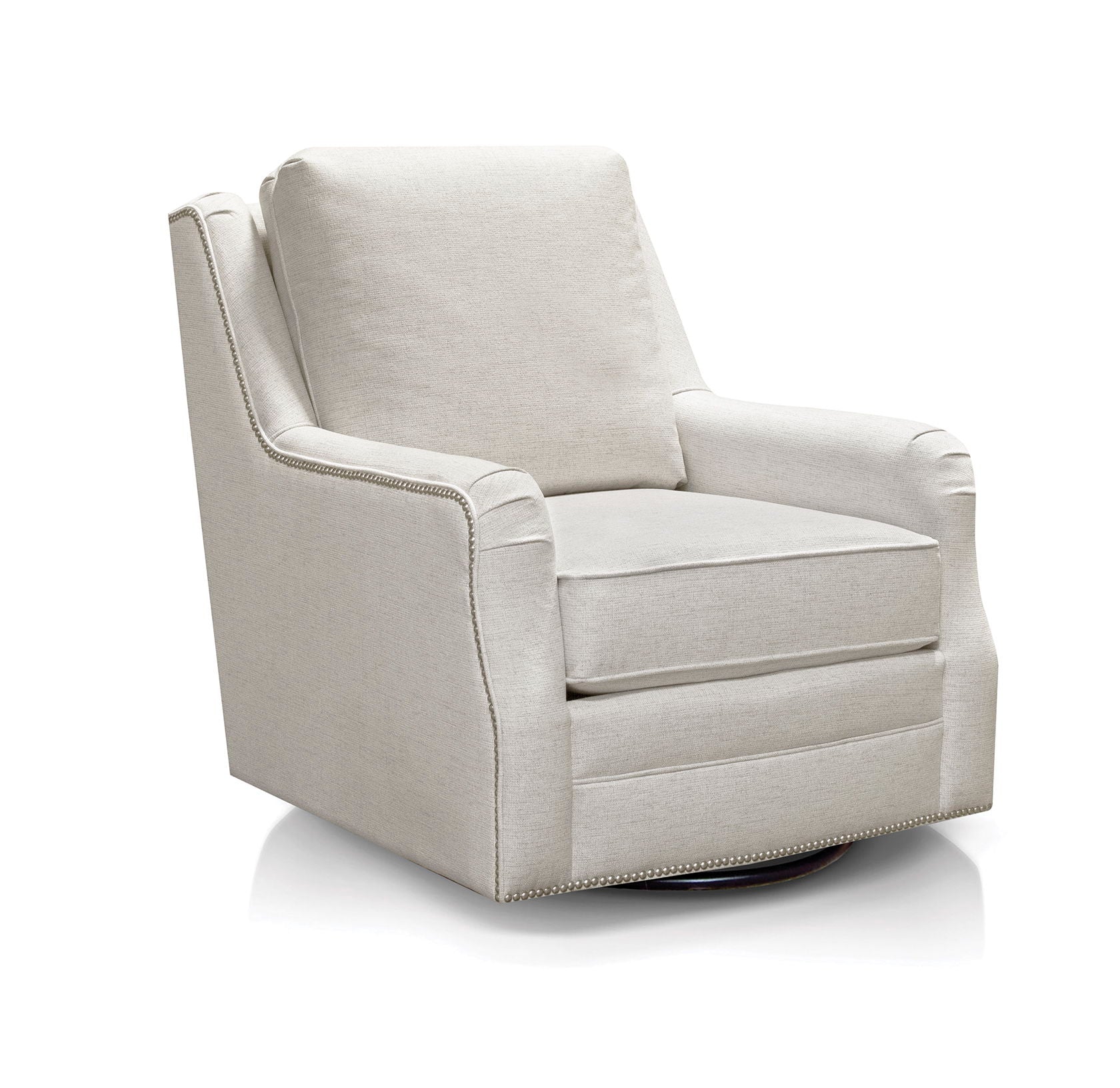Emory - Swivel Glider With Nails – Eller & Owens Furniture and Mattress